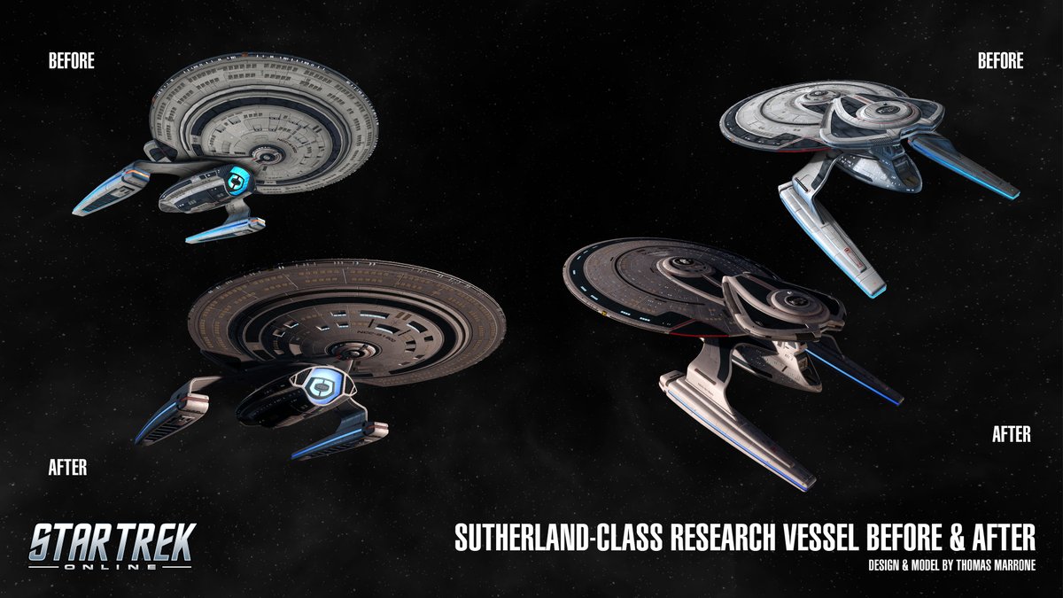 The Spaceshipper 🚀 on Twitter: "Star Trek Picard (S2, 2022): The Sutherland class is a new ...