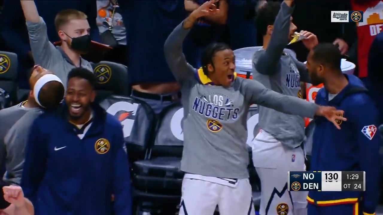 NBA on Twitter: "Nikola Jokic in tonight's @nuggets W: 46 points 12 boards 11 assists 3 steals 4 ...