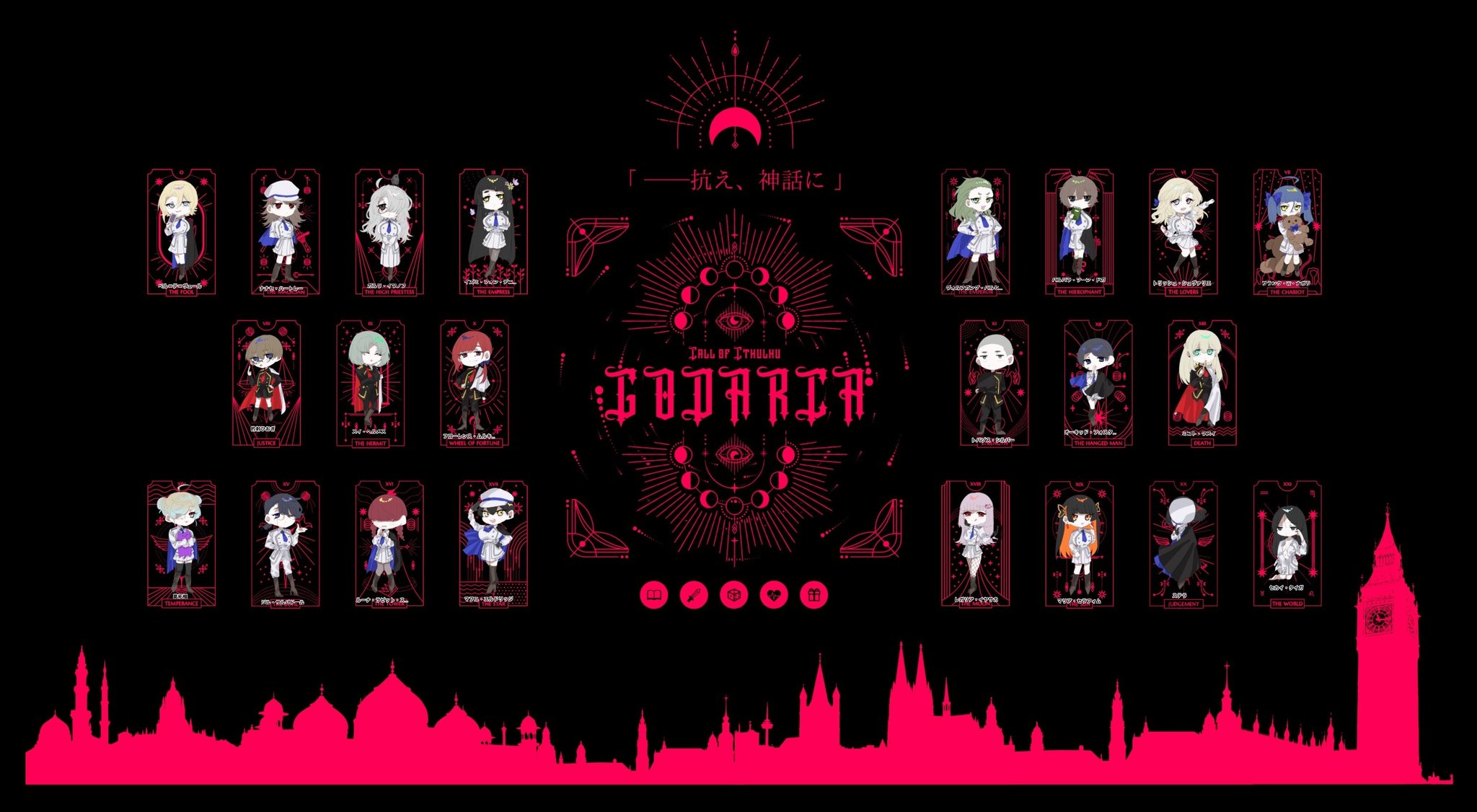 🌙🌈ヤズヲ@金剛あ8🌈🌙 on Twitter: "「GODARCA」 KP→ヤズヲ(アホ) PL→松田さん(アホ) 1PL22PCのゴダルカをやってます。意外とできるもんですね。アホとバカの ...