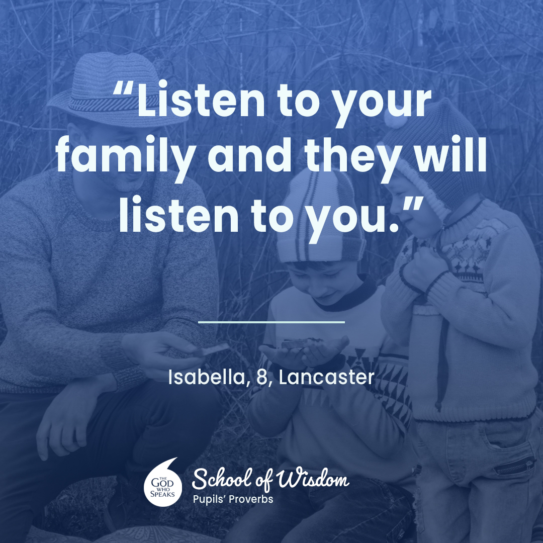 Catholic Church on Twitter: "Listen to your family and they will listen ...