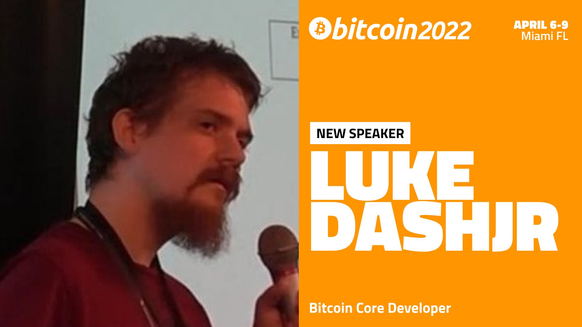 Bitcoin 2022 on Twitter: "Announcing Luke Dashjr as a #Bitcoin2022 speaker! @LukeDashjr is a ...