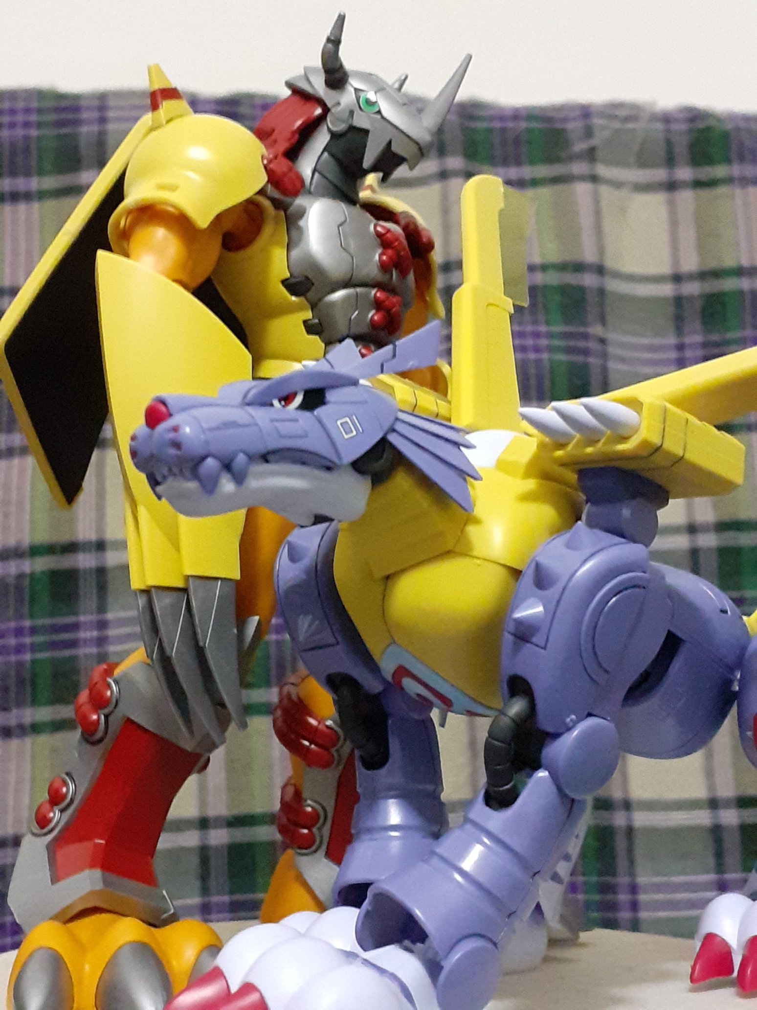 Wargreymon And Metalgarurumon