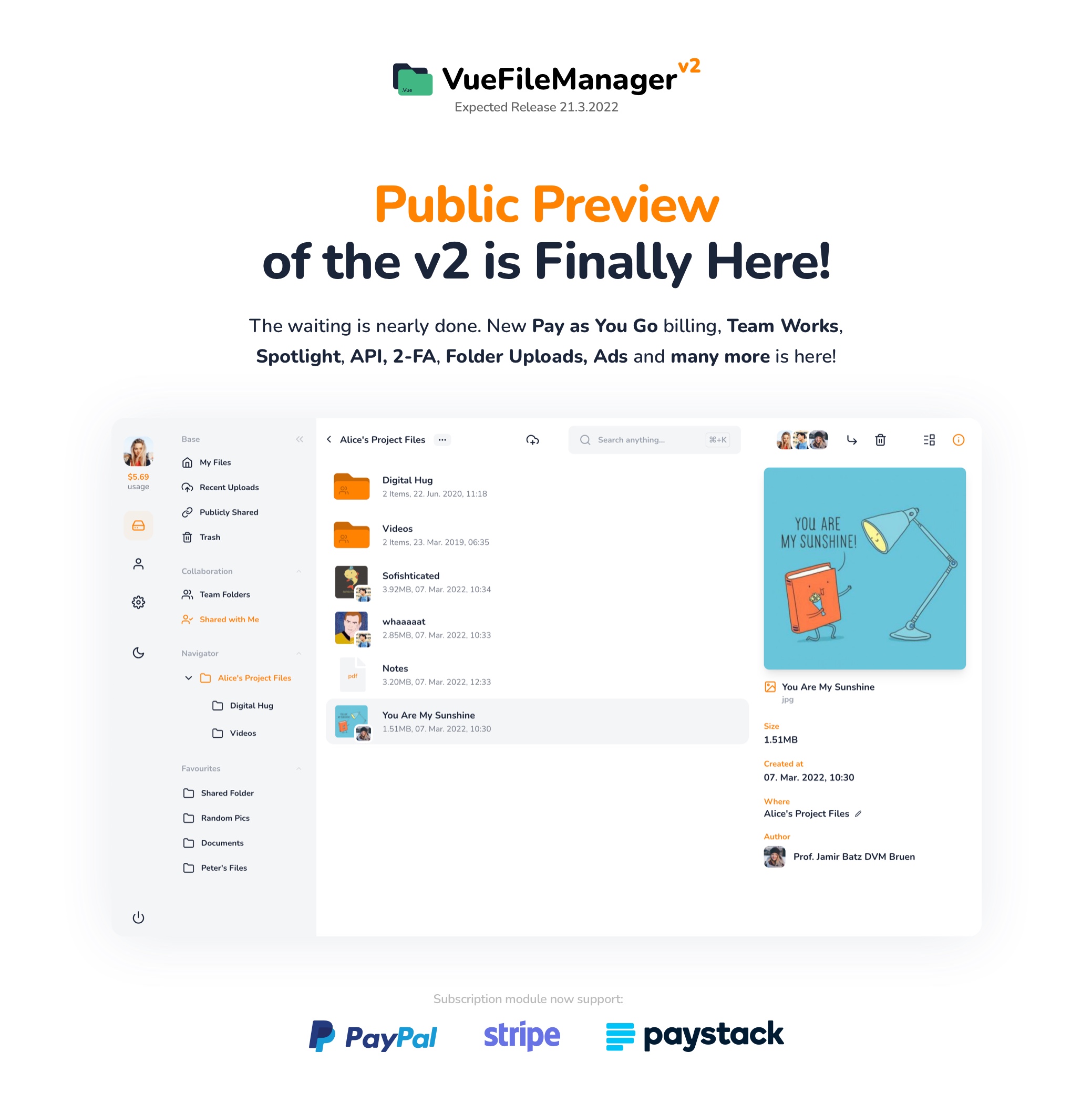 VueFileManager (@vuefilemanager) / Twitter