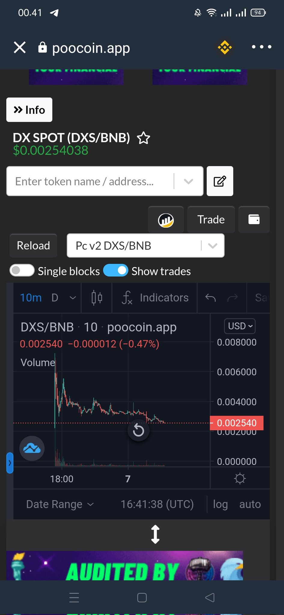 Dx Spot Official on Twitter: "We have locked liquidity & $DXS team token 🚀 Locked Liquidity ...