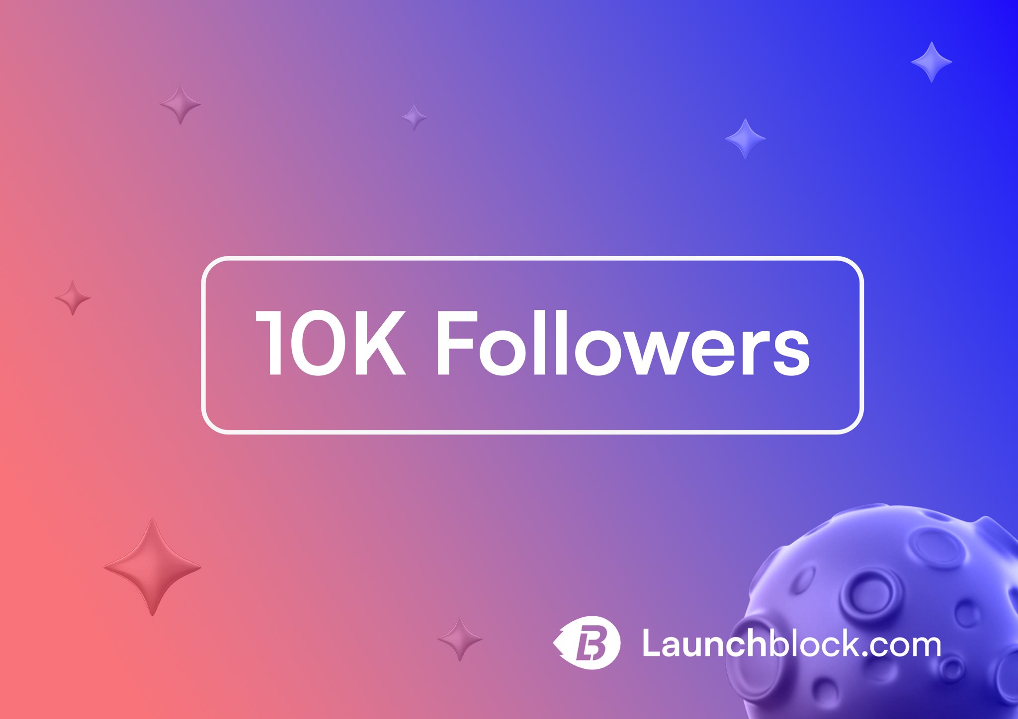 Launchblock.com on Twitter: "🥳 https://t.co/0DwMia3iik hits 10k followers! 🥳 We just want to say ...
