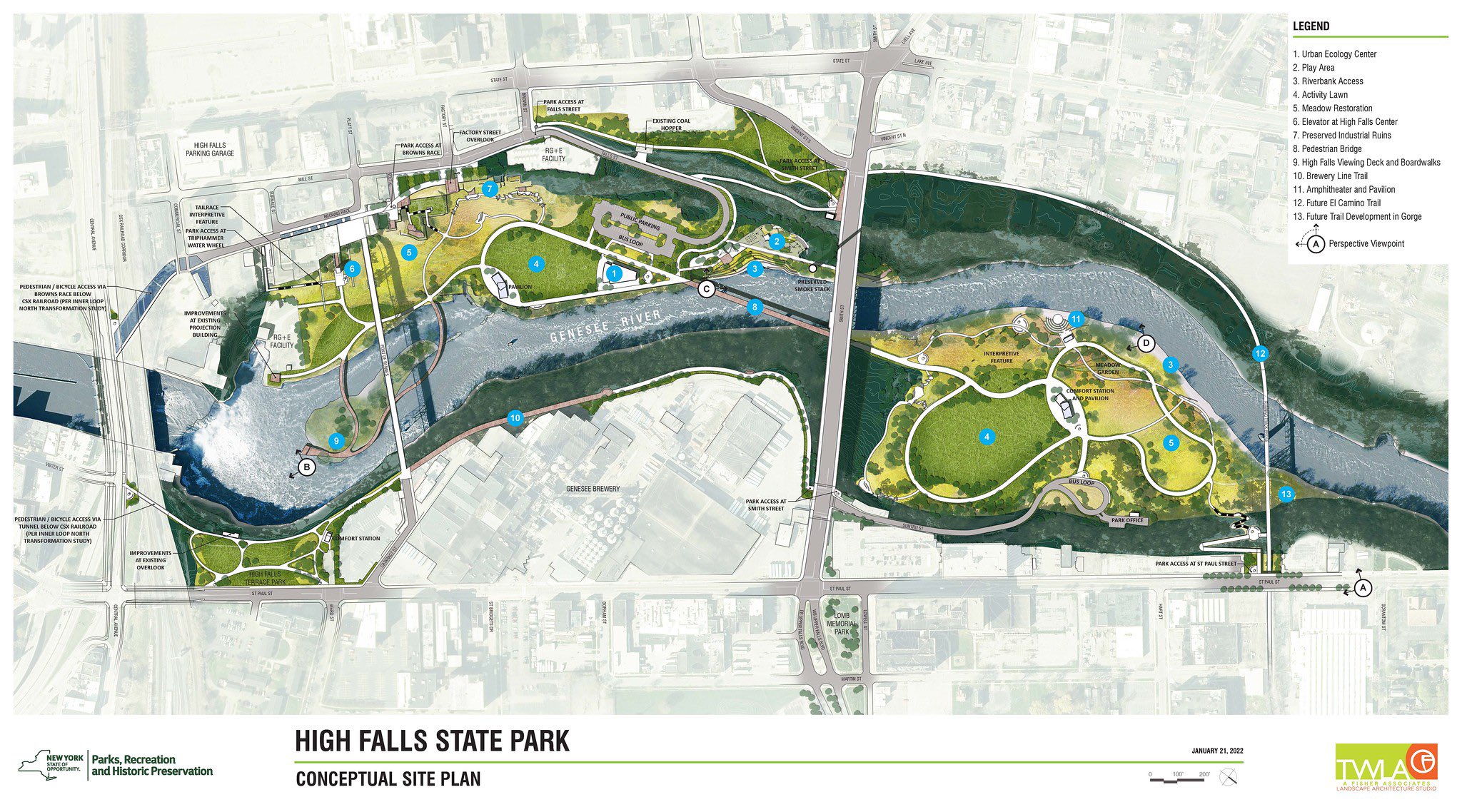 Conceptual Site Plan Concept Design Phase