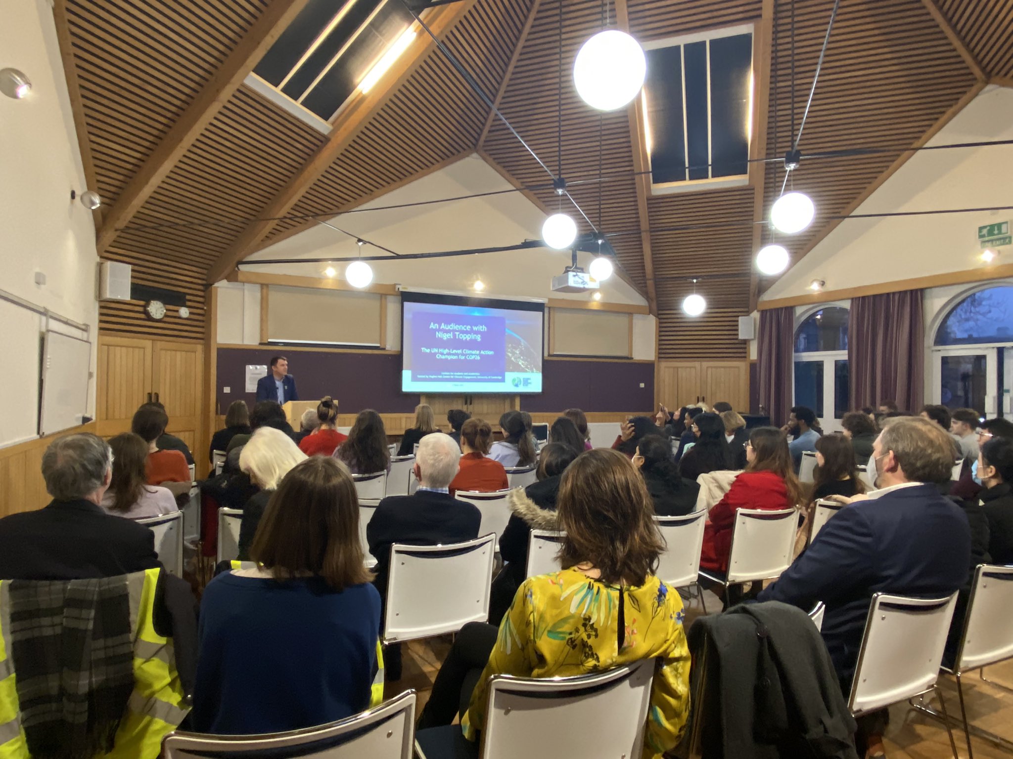 Centre For Climate Engagement On Twitter An Audience With Nigel