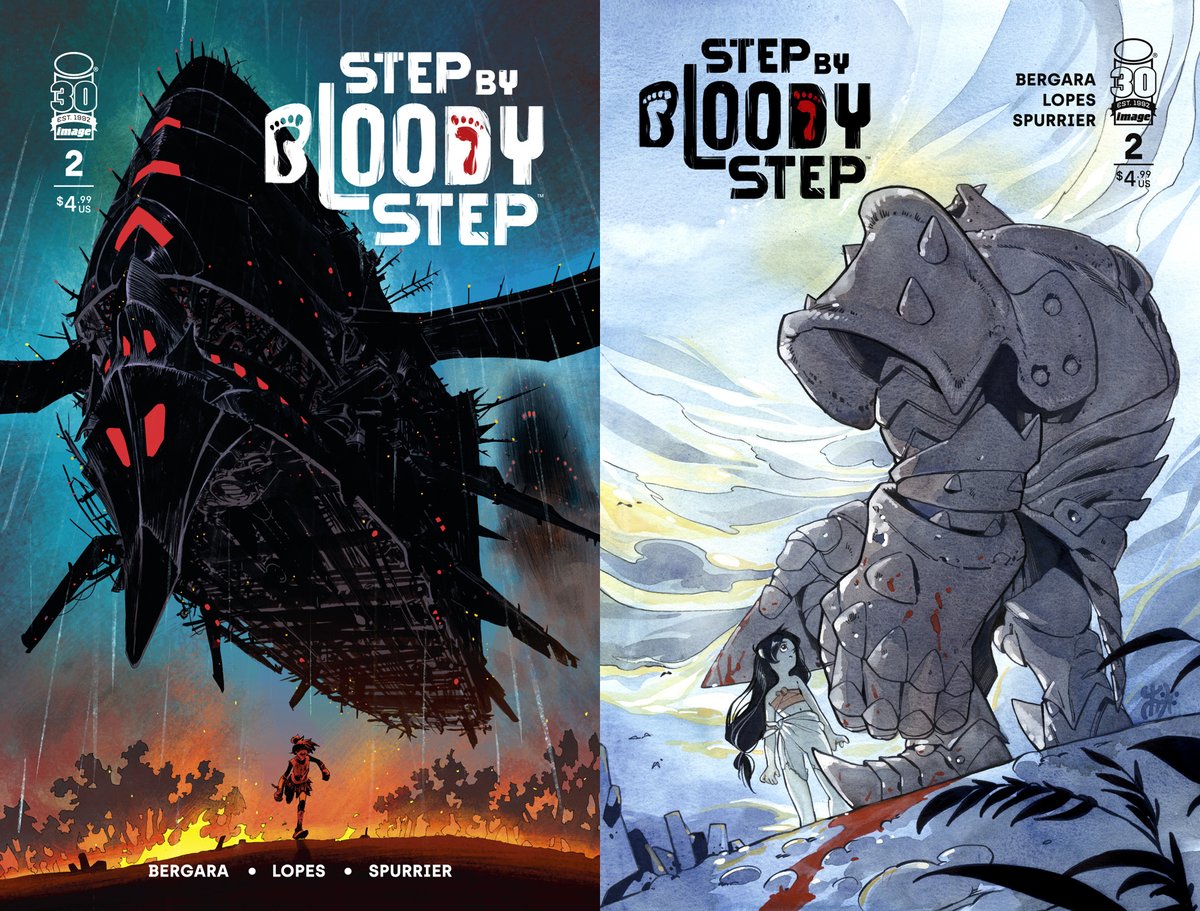 「Retailers & readers: FOC DAY today! STEP BY BLOODY STEP iss」Matías ...