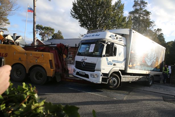 Russian Embassy Accuses Gardai Of Standing Idle As Truck Crashed