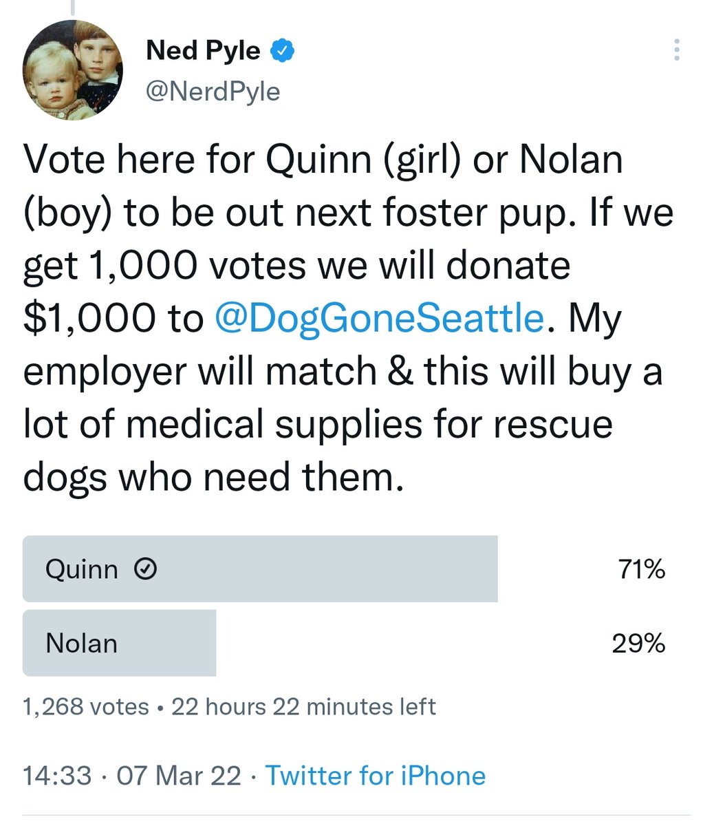 Ned Pyle on Twitter: "thanks so much pal, I really appreciate the huge boost…