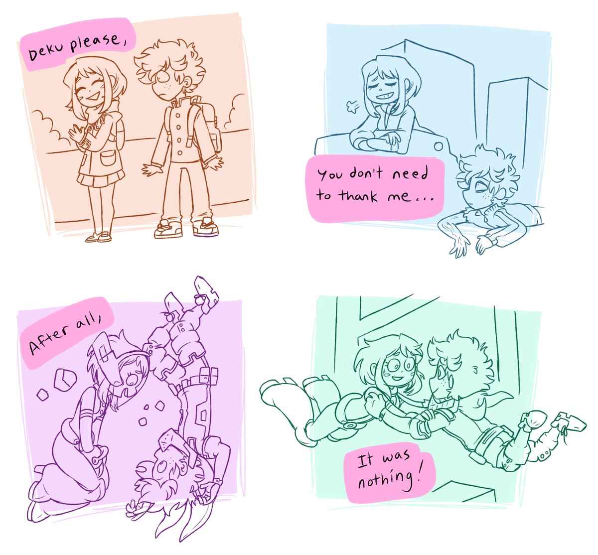 Grateful by @bessie_nessie : r/BokuNoShipAcademia