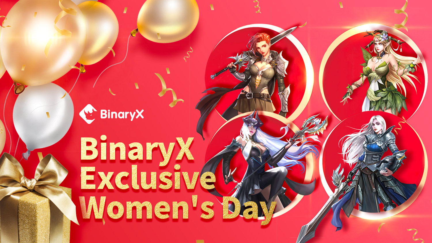 BinaryX on Twitter: "Happy Women's Day to all women! BinaryX wishes you ...