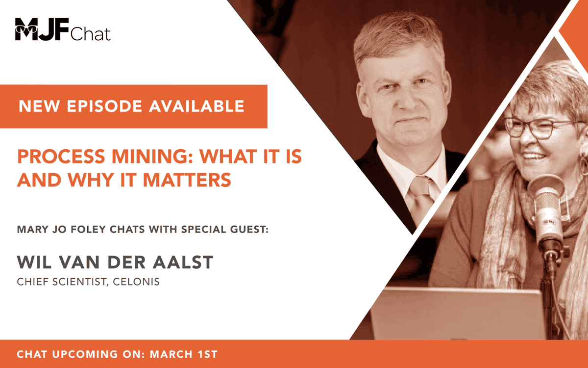 Wil van der Aalst on Twitter: "PROCESS MINING: WHAT IT IS AND WHY IT MATTERS? Podcast with ...