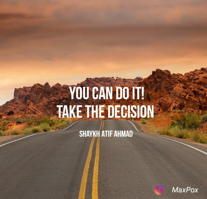 MaxPox on Twitter: "You can do it takes the decision…