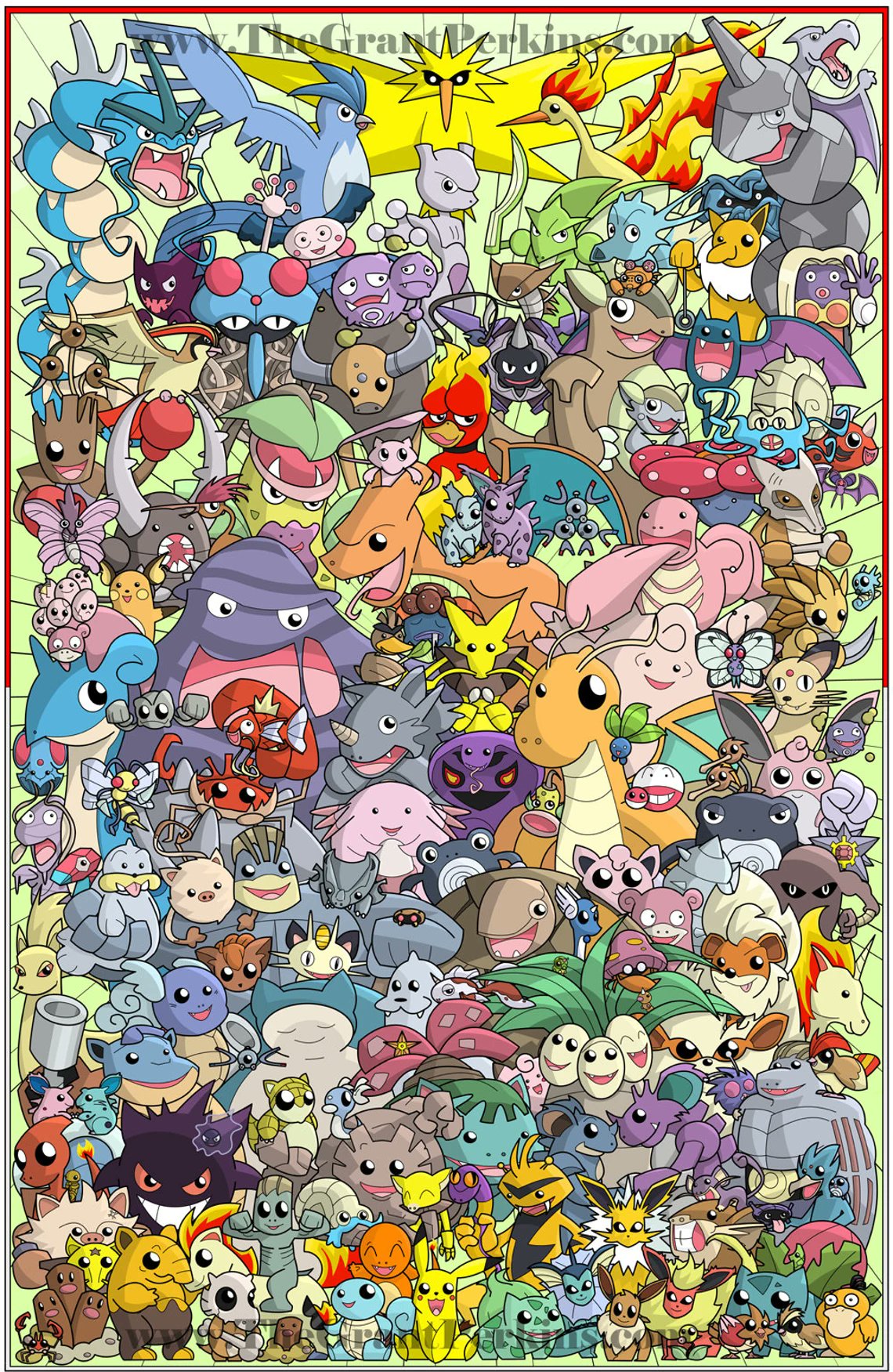Pokemon Collage Original 150