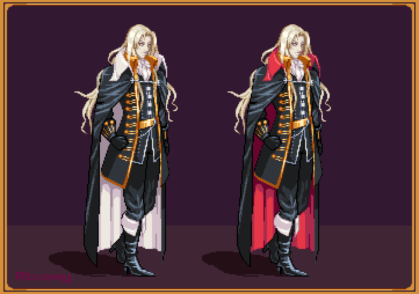 Castlevania Alucard Sprite
