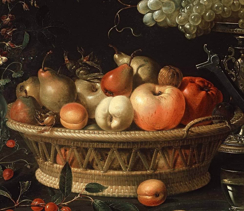 Clara Peeters Still Life With Fruit And Flowers
