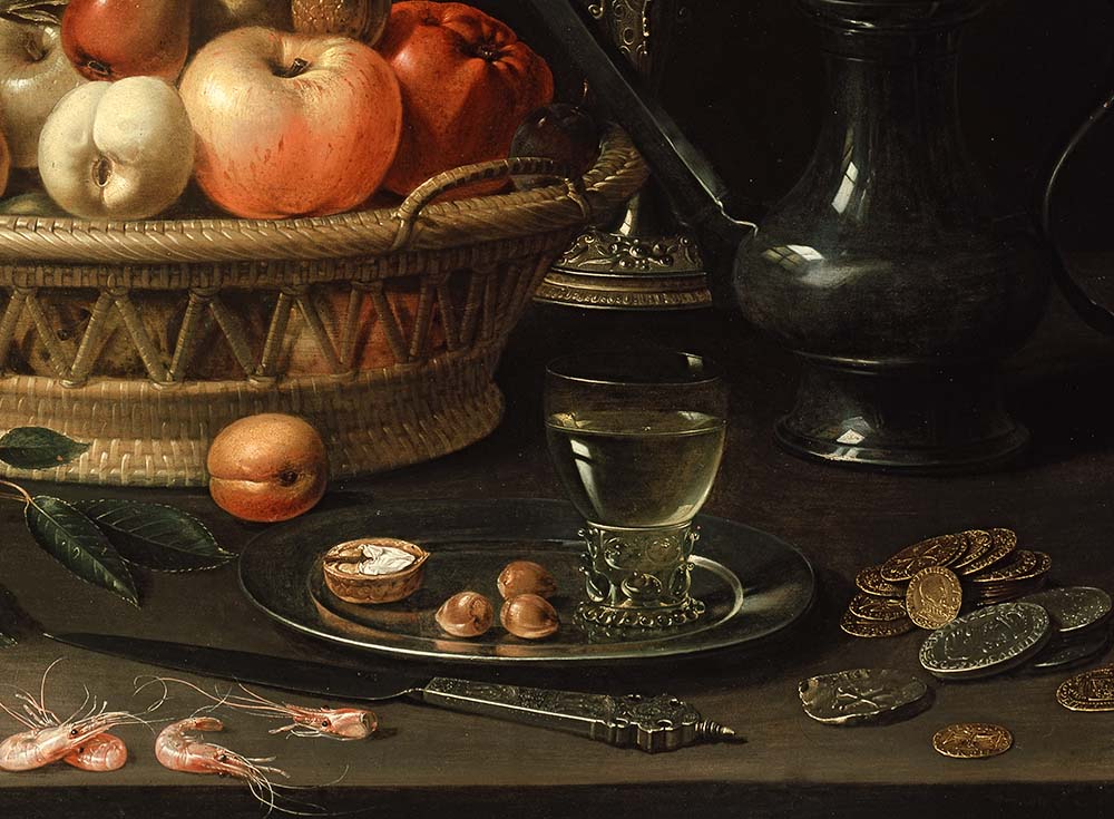 Clara Peeters Still Life With Fruit And Flowers
