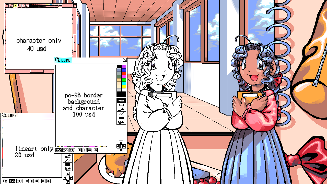 Glub🇧🇷🏳️‍🌈 commissions open on Twitter: "Opening c0mmissions again because my mom is still in ...