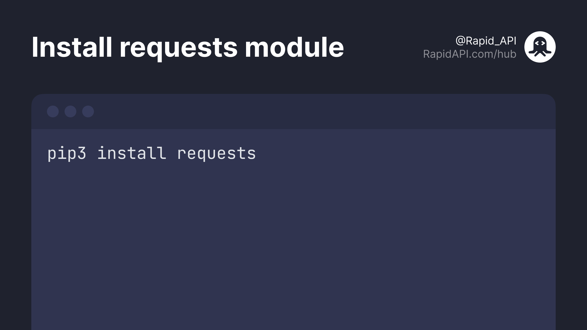 Rapidapi On Twitter How To Make An Api Call In Python A Thread 🧵👇🏻