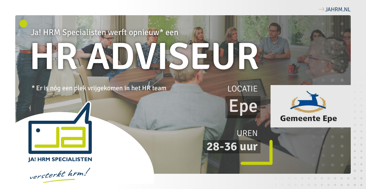 Ja! HRM Specialisten | HR vacatures | HR Interim on Twitter: "Een tijd geleden hadden we een ...