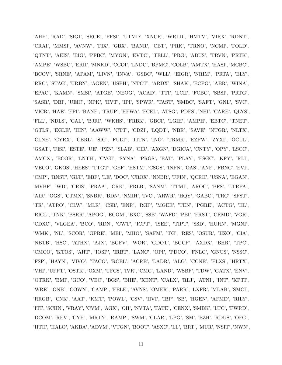 HangukQuant on Twitter: "ALPHA REVIEW: 0-9 WIN v LOSS: 6 v 4 AVG SHARPE: 0.55 AVG SPX CORR: 0.18 ...