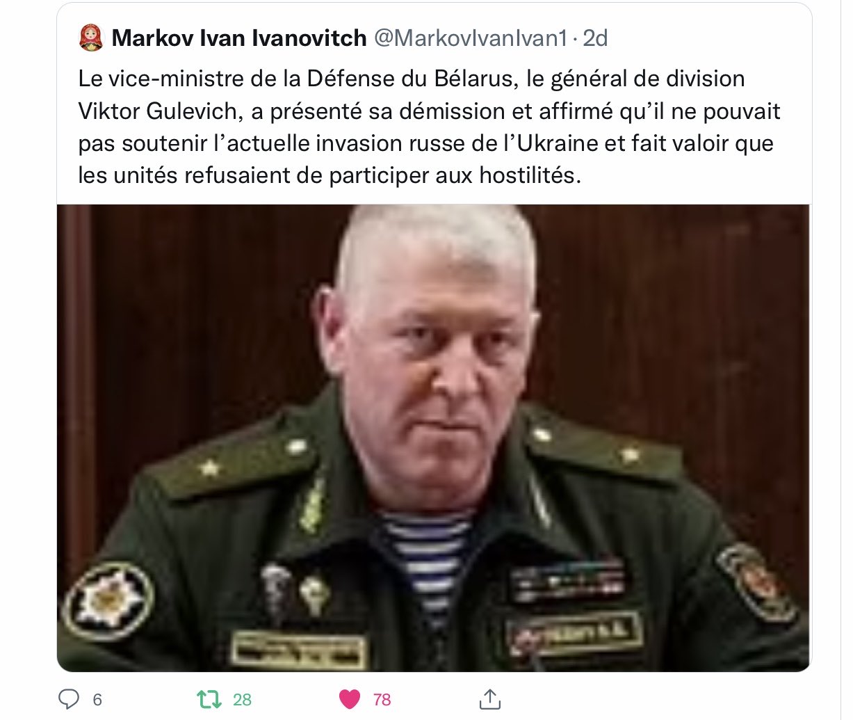 Peter depp on Twitter: "@navalny Good news this morning! Markov Ivan Ivanovitch resigned and ...