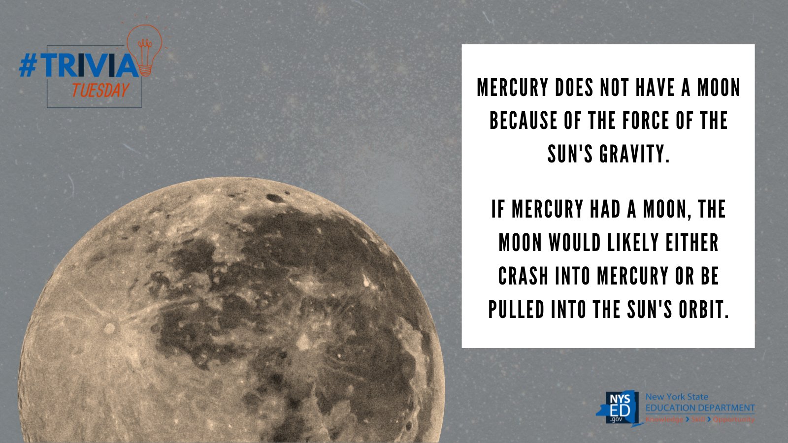If Mercury Had Moons