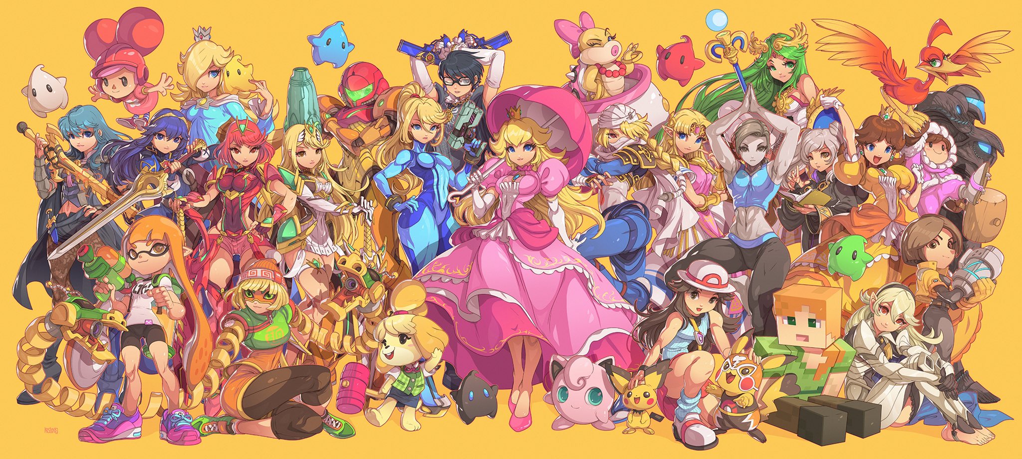 Edwin Huang On Twitter Heres The Full Reveal Of My Smash Girls Piece You Can Snag One At
