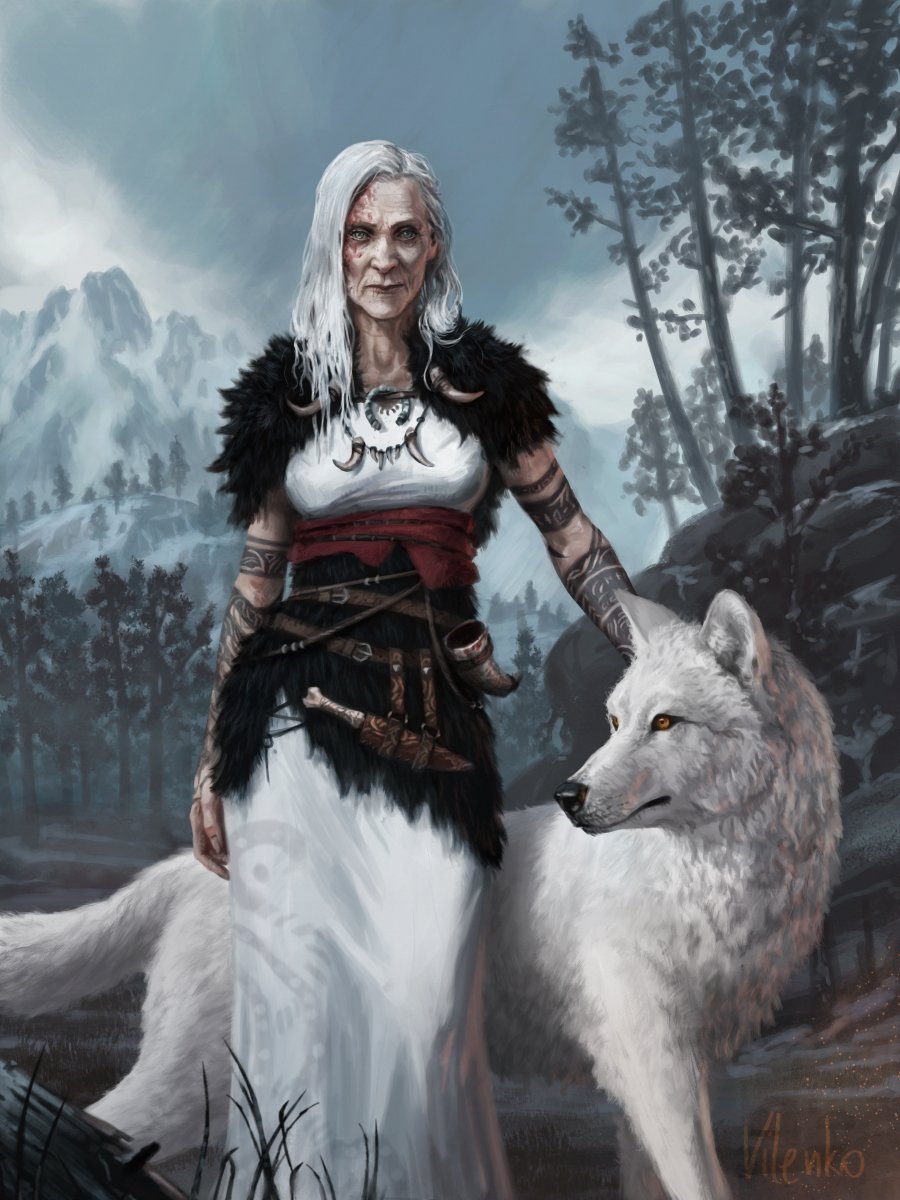 She Wolf Artwork