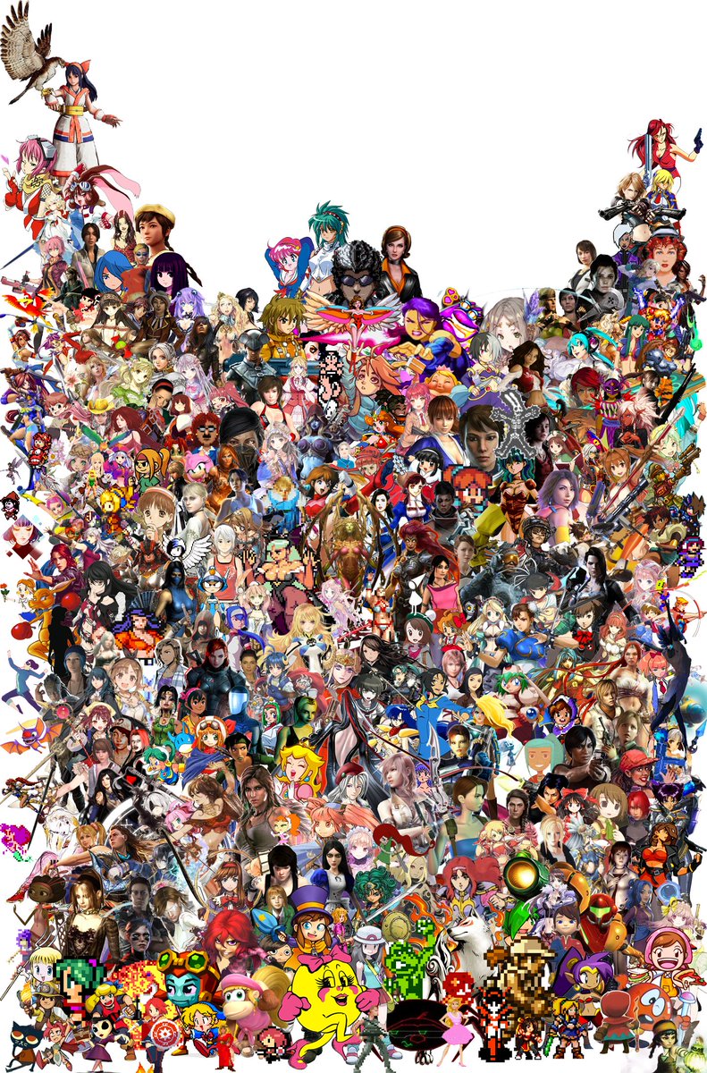 Video Game Collage Wallpaper 2022