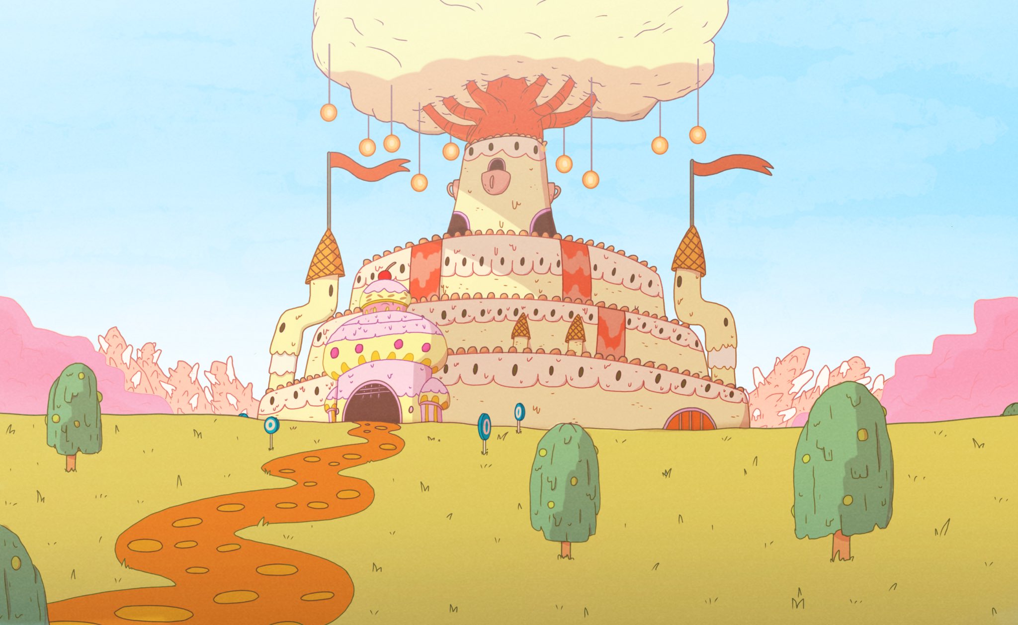 Adventure Time Candy Kingdom Castle