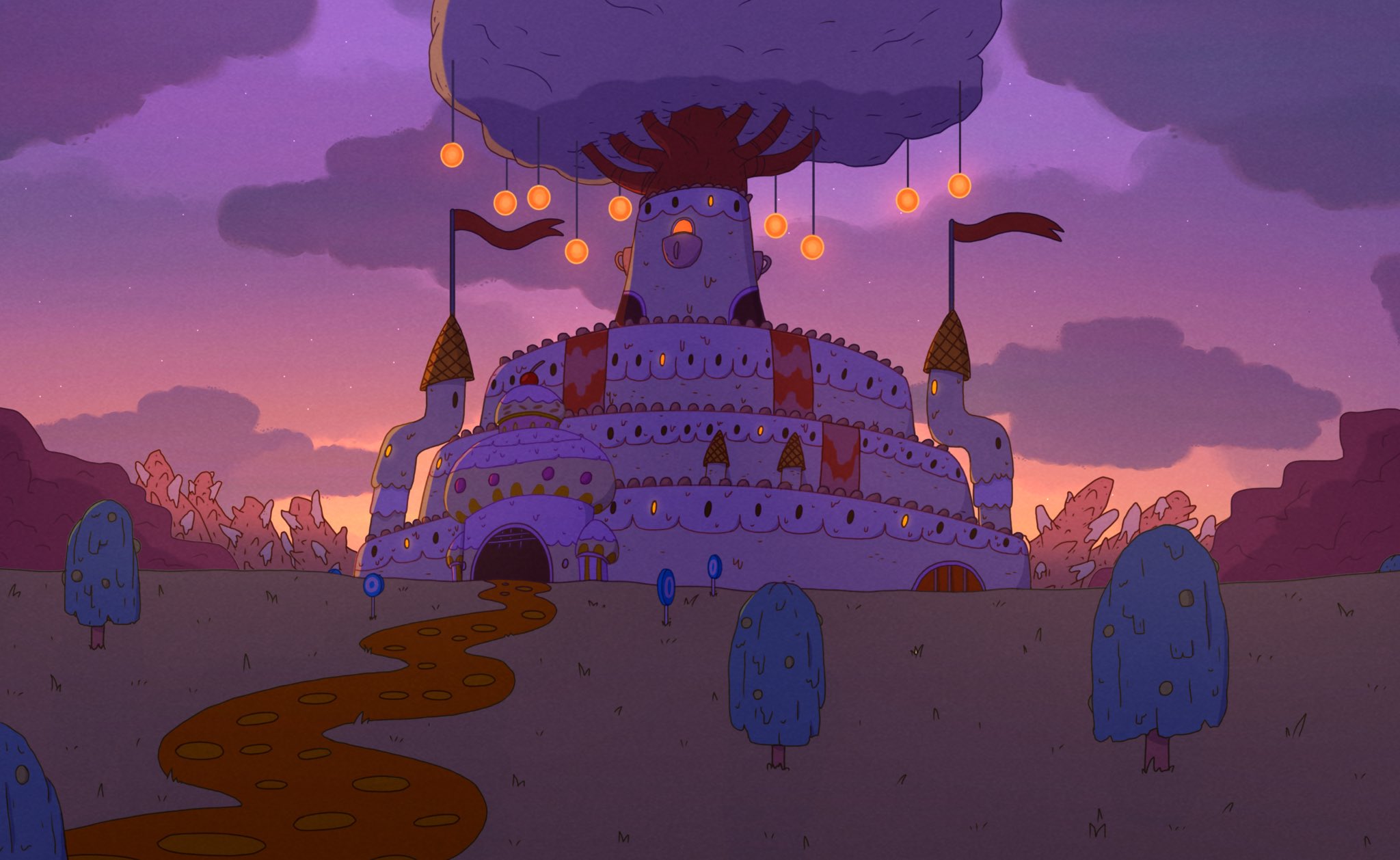 Adventure Time Candy Kingdom Castle