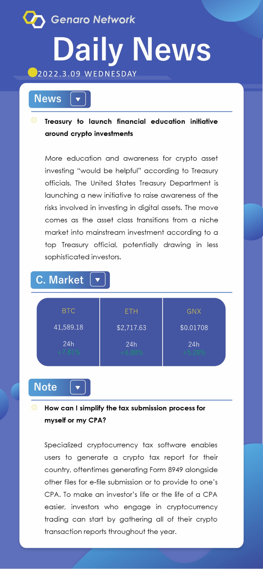 Genaro Network (GNX) on Twitter: "Genaro Network Daily News ️…