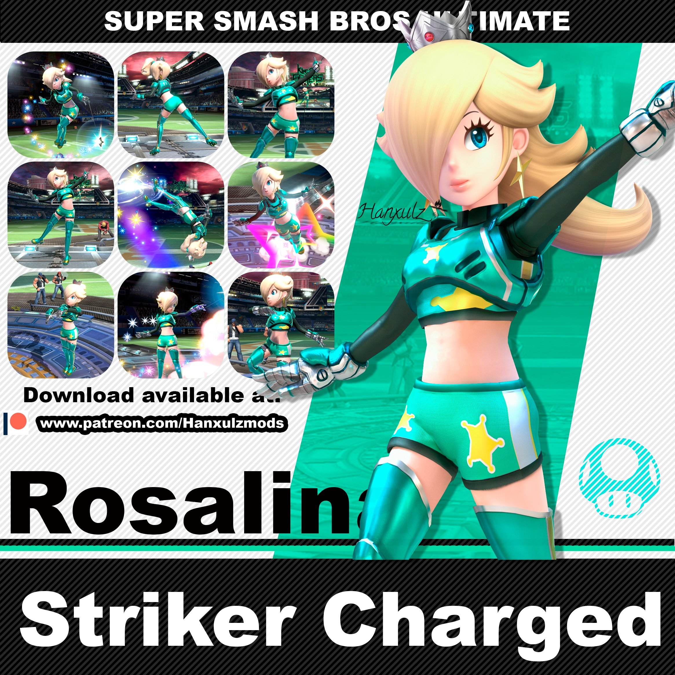 Hanxulz Ultimate Mods on Twitter: "Officially out of slots for Rosie :( SSBU Mod: Rosalina ...
