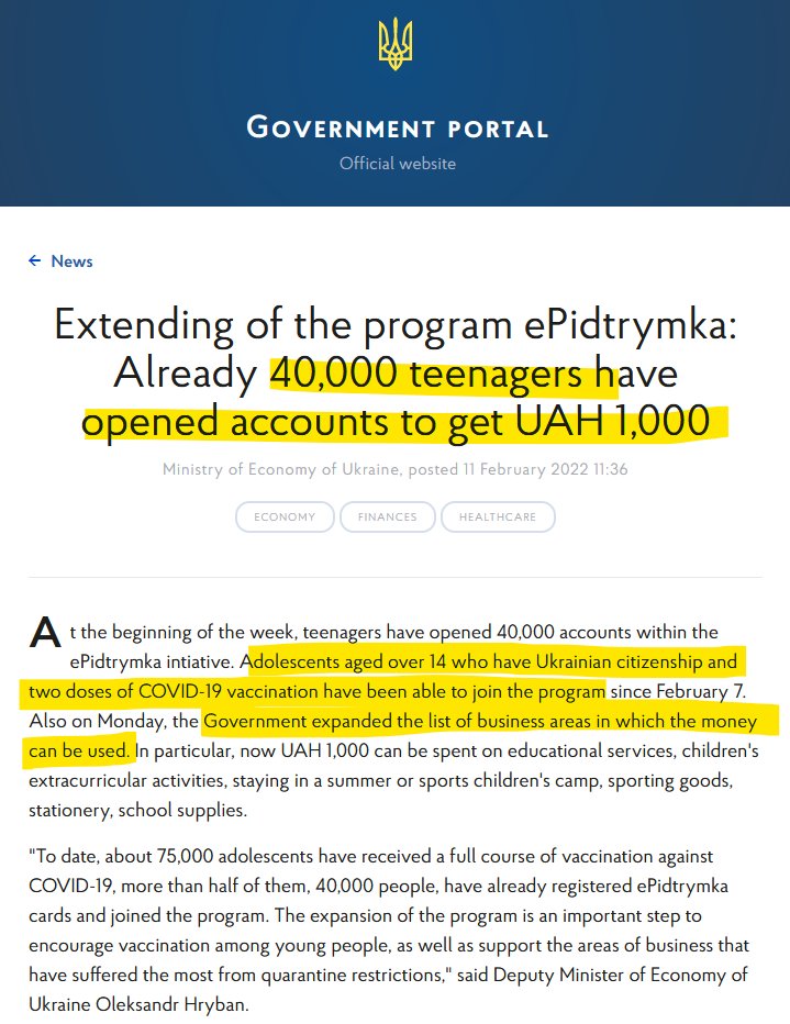 Ivan Shevtsov 🇺🇦 on Twitter: "People can get this help regardless of their vaccination status ...