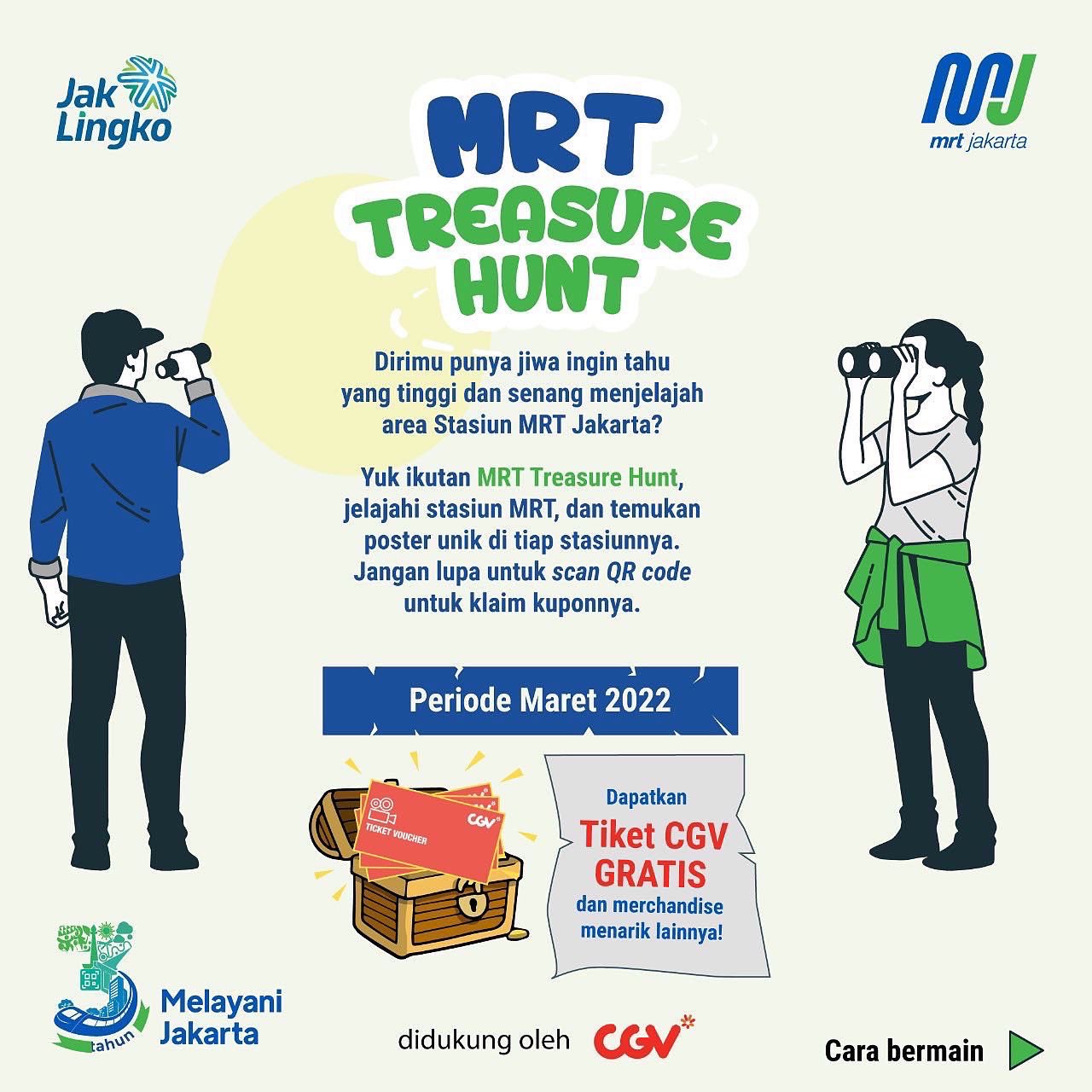 MRT Jakarta on Twitter: "Yuk, ikutan MRT Treasure Hunt! #InfoMRTJ #HariMRT https://t.co ...