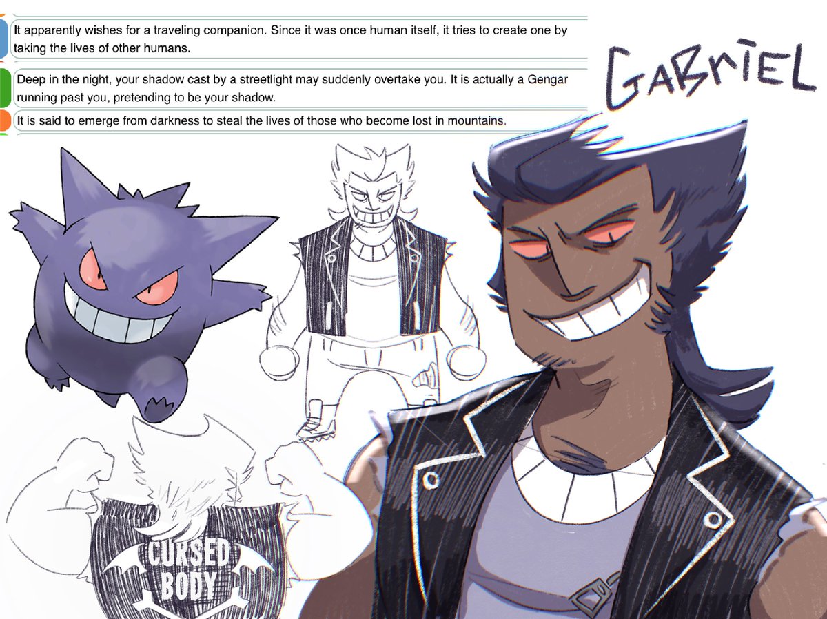 Gengar Gijinka