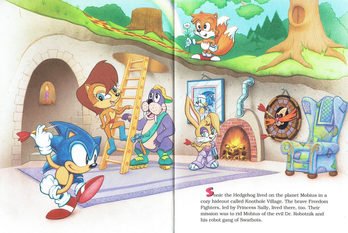 The Complete History of Sonic SatAM on Twitter: "Yeah, the original model sheet was quite cute ...