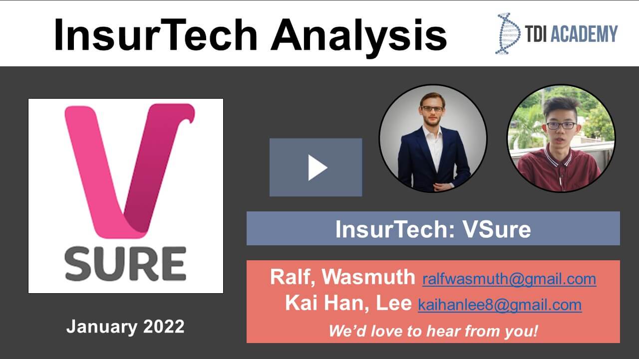 The Digital Insurer on Twitter: "VSure – InsurTech analysis video and research deck: VSure was ...