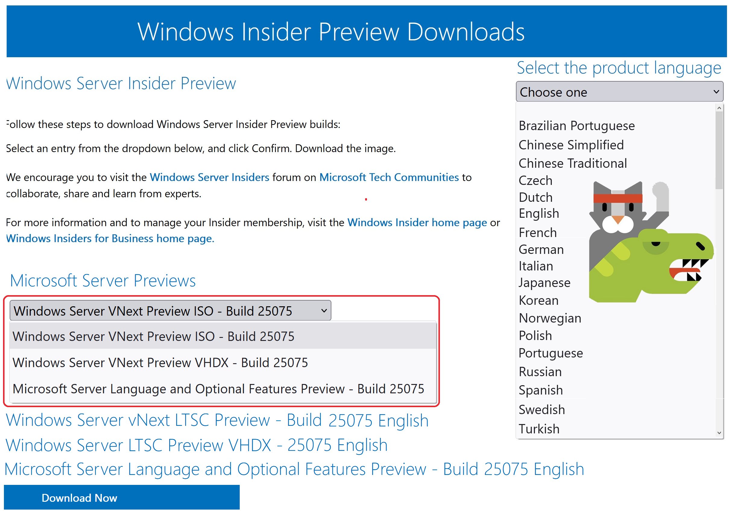 🔮WZor👁️ on Twitter: "👨‍🔧Updating a previous Windows Server vNext #LTSC, #InsiderPreviewBuild ...
