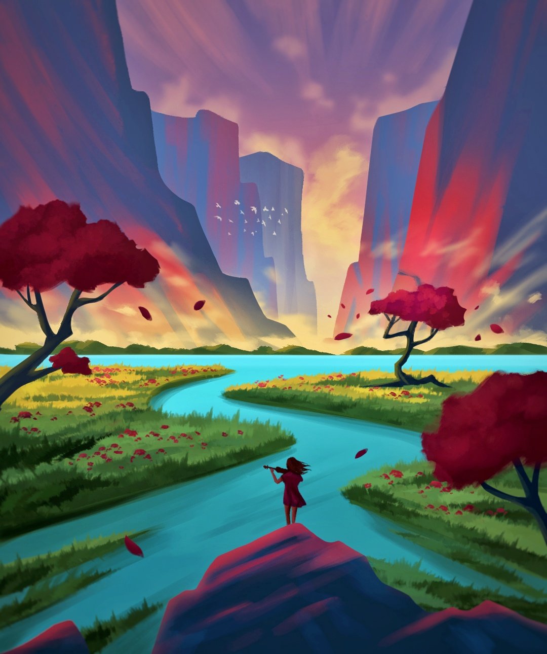 Concept Art Landscape Tutorial