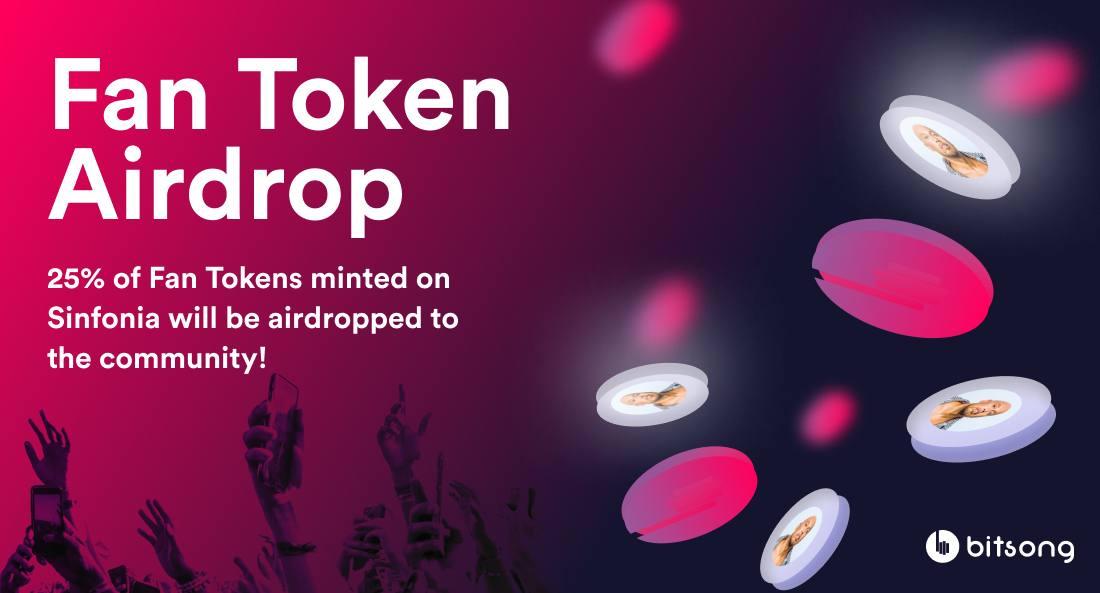 bitangel84 on Twitter: "📣 Fan tokens #Airdrop Alert from @BitSongOfficial 🚨 The #Fantokens ...