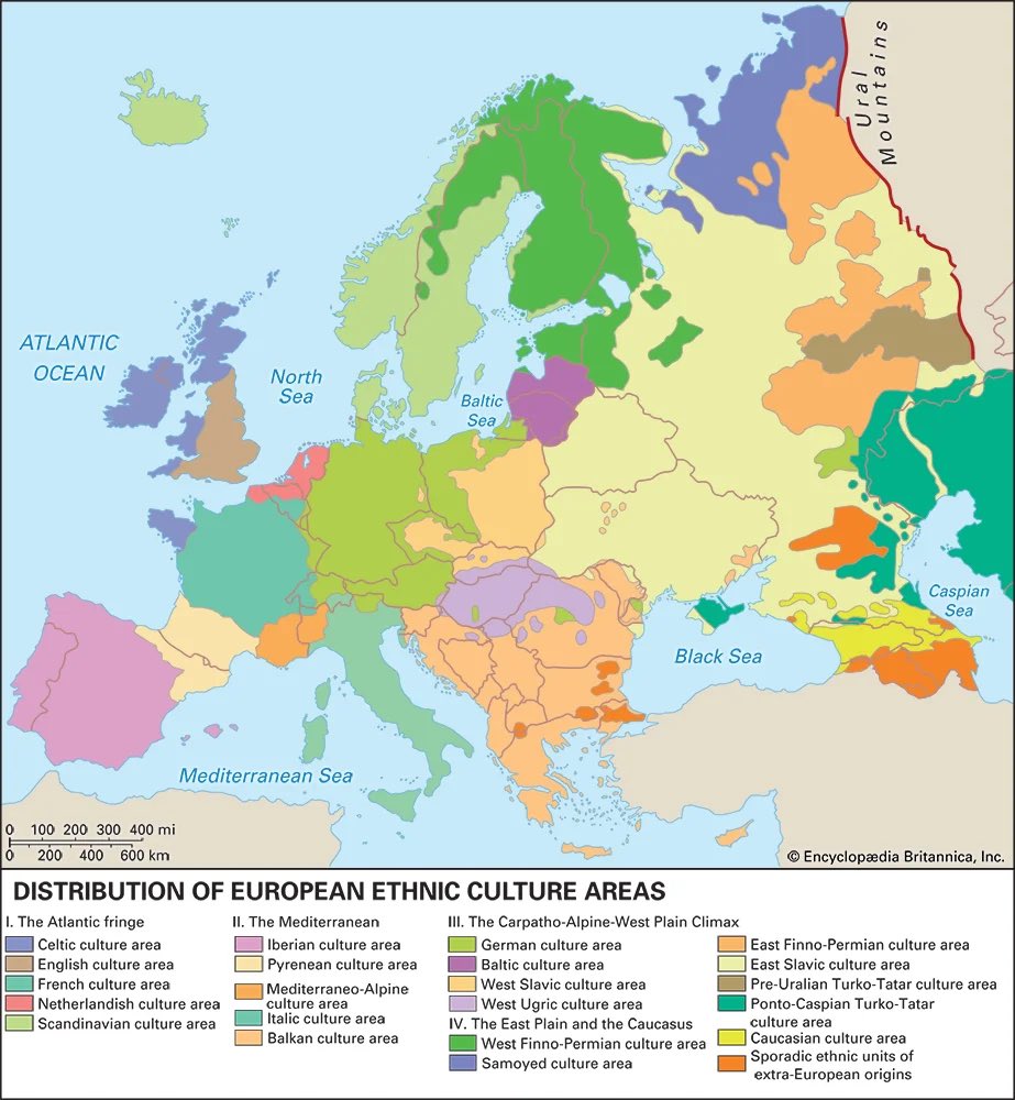 Cultural Regions Of The World