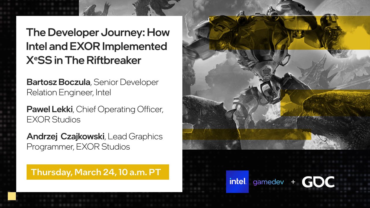 Intel Software on Twitter: "Combining #XeSS with EXOR Studios’ The #Riftbreaker created ...