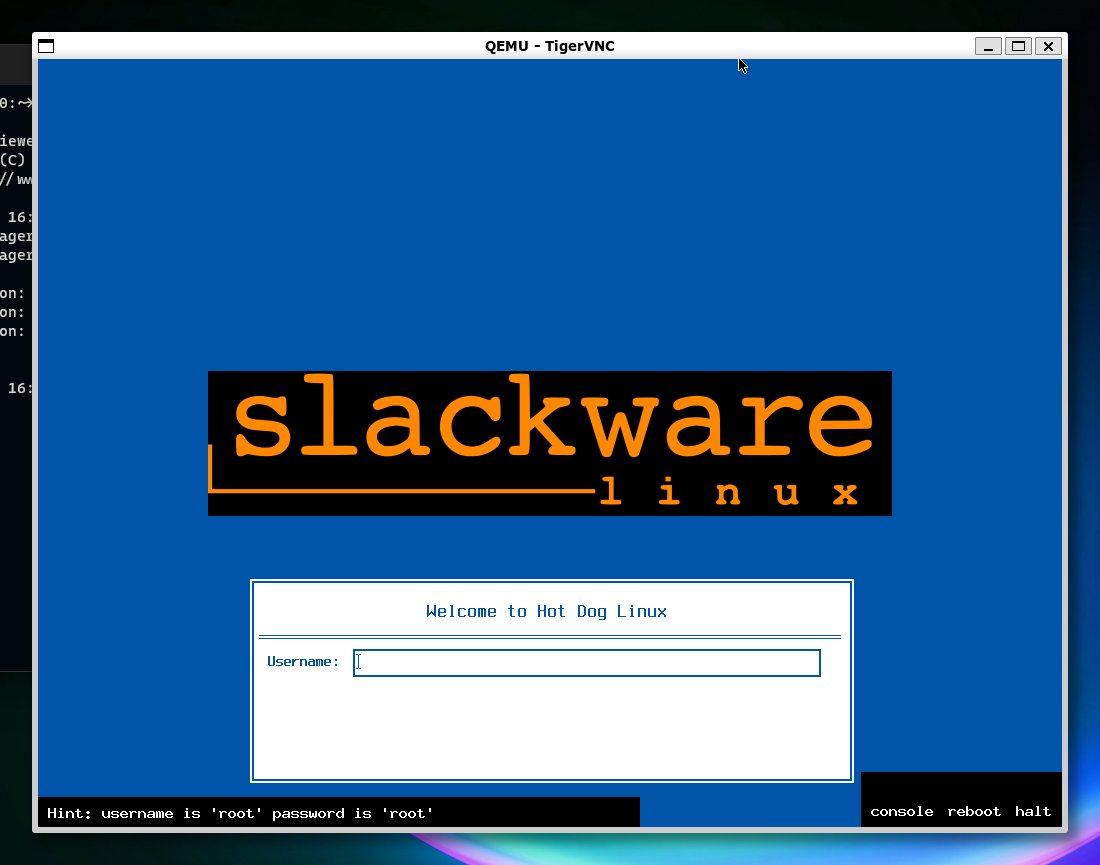 Hayden Barnes on Twitter: "Amiga theme on Hot Dog Linux! https://t.co/wfkQ9BUTuW" / Twitter