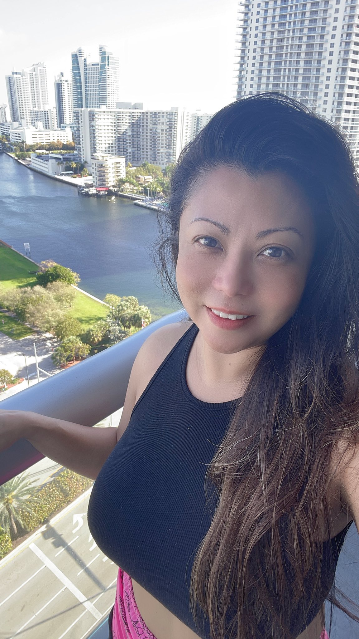 TW Pornstars - Krystal Davis 34DDD 😷 DM Me On Onlyfans. Twitter. Excited for my Day 2 in Miami 😁 ...