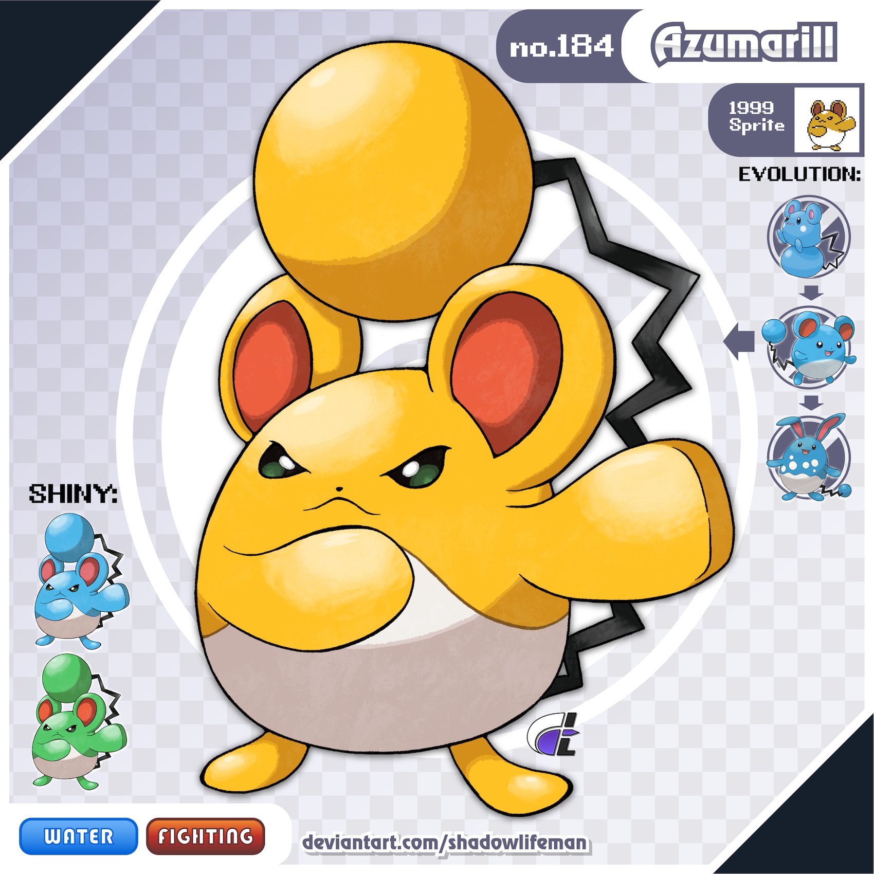 Shiny Azurill Sprite