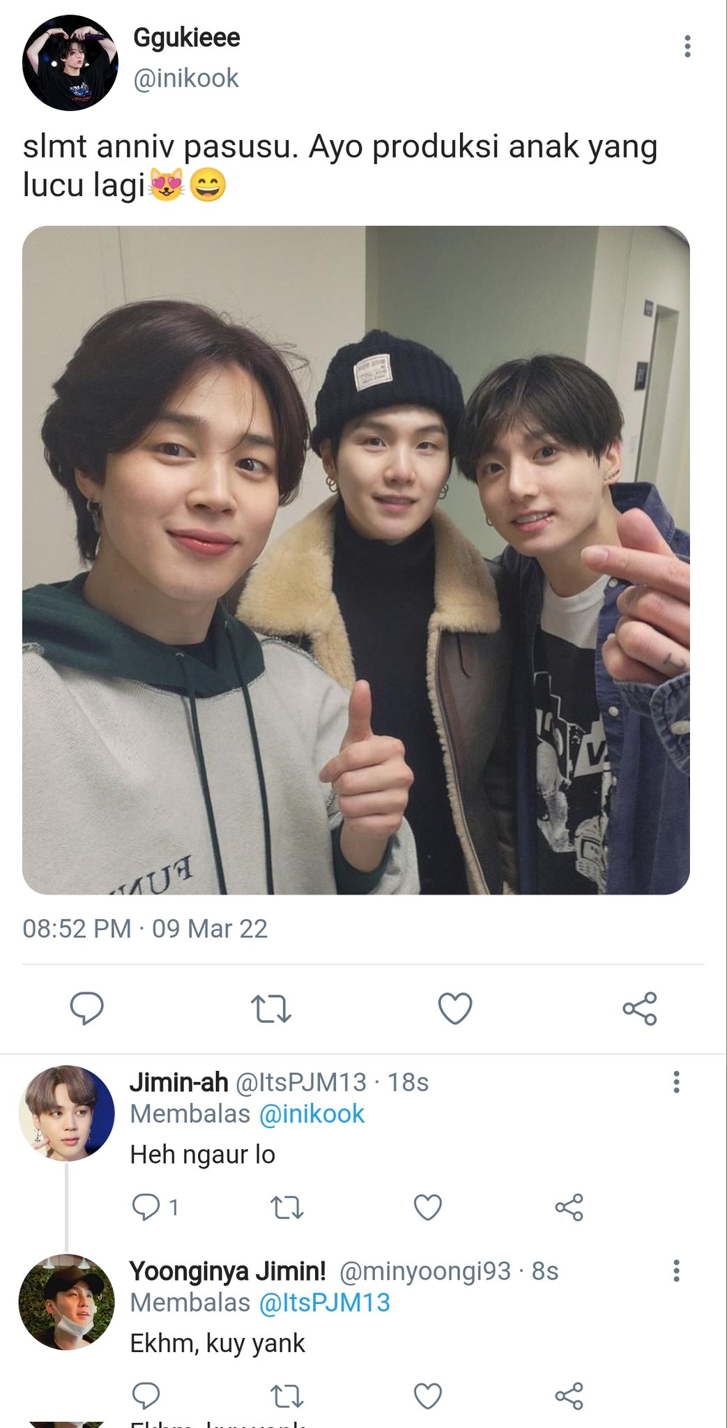 The ρi • Long Hiatus on Twitter: "Beng - beng Kampus🔞 - Two Tweets AU Lagi asik unboxing malah ...