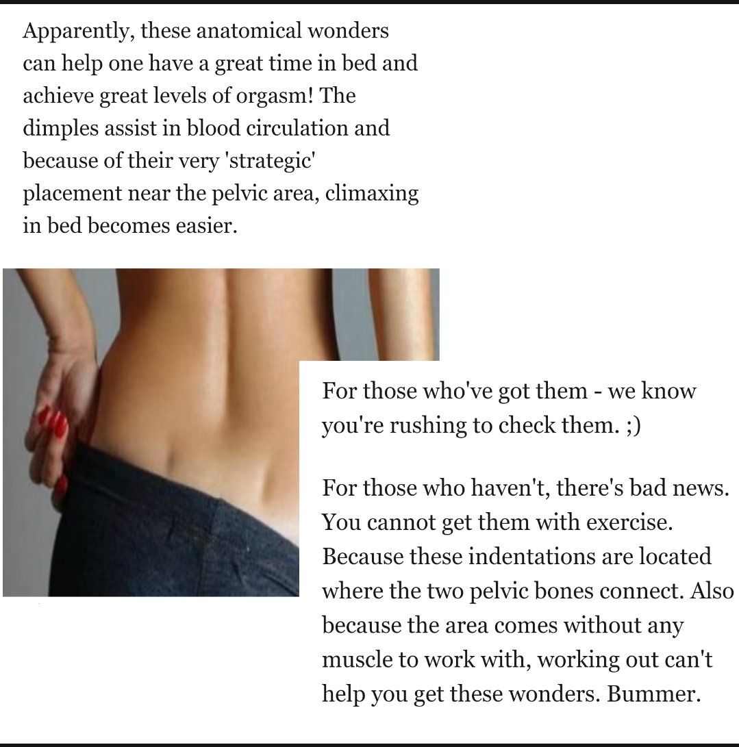 Back Dimples Good Or Bad